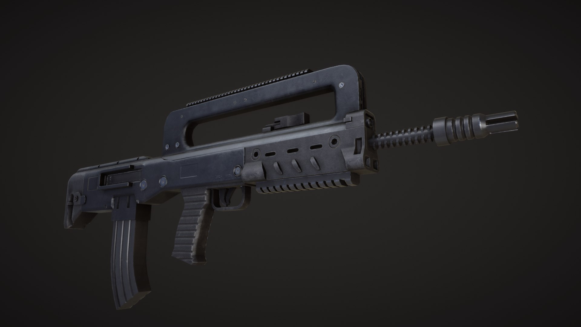 3d Model Of Ready Pbr