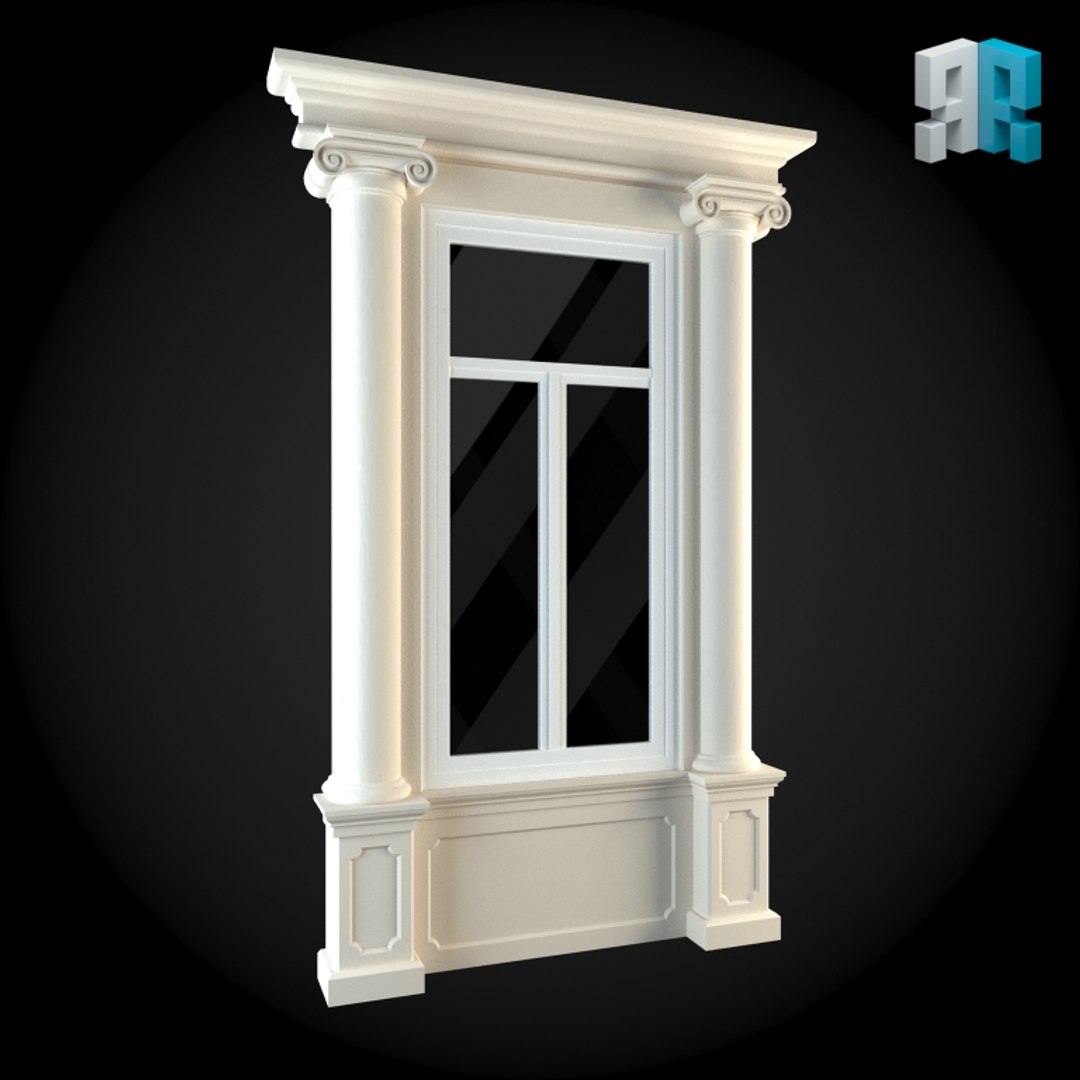 3d architectural modules model