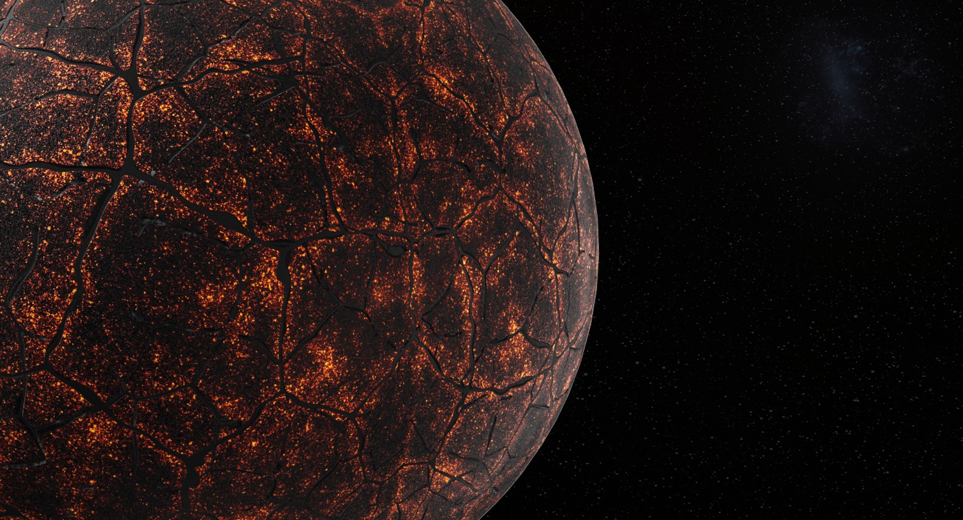 3D Lava Planet - TurboSquid 1272325