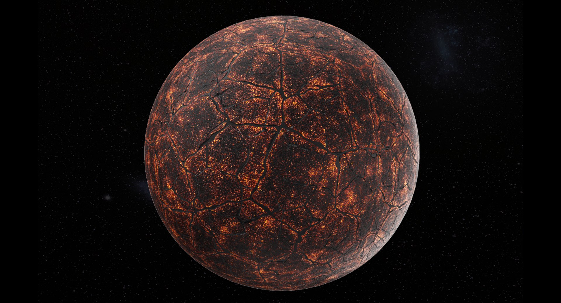 3D Lava Planet - TurboSquid 1272325