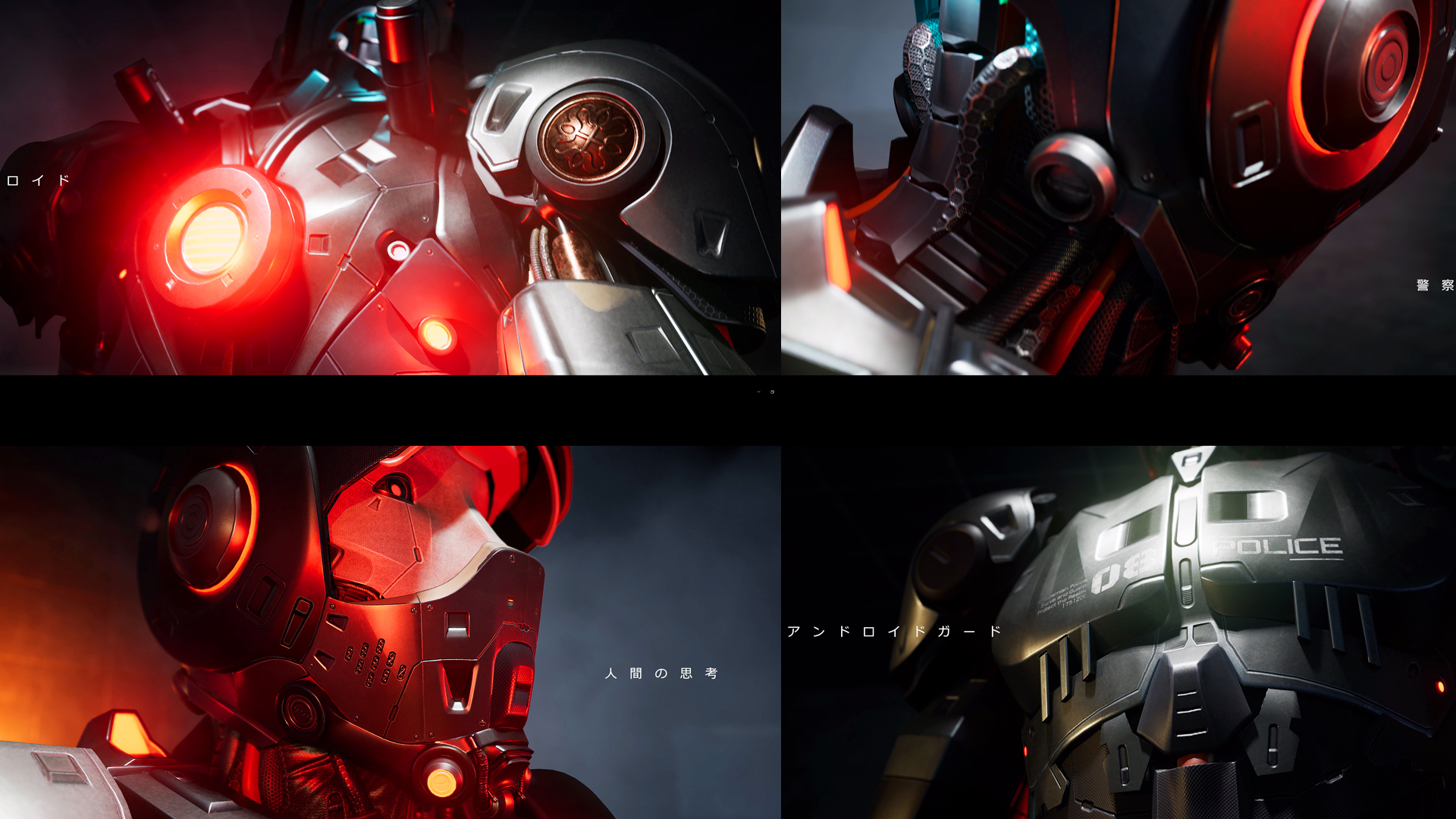 Android Sci-fi Police Robot soldier military 3D - TurboSquid 1725370