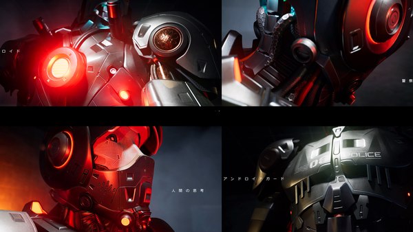 Android Sci-fi Police Robot soldier military 3D - TurboSquid 1725370