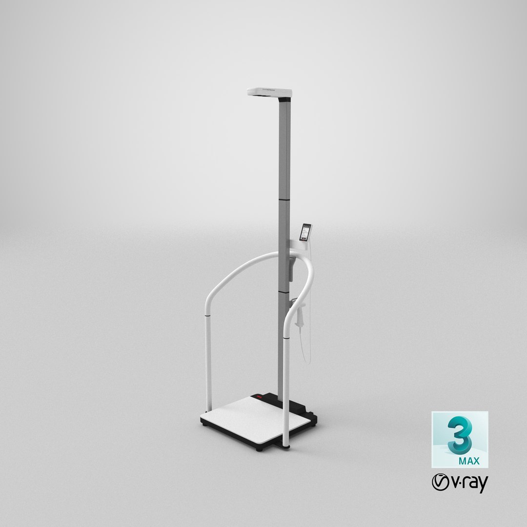 Seca 286 ultrasonic measuring 3D model - TurboSquid 1642550