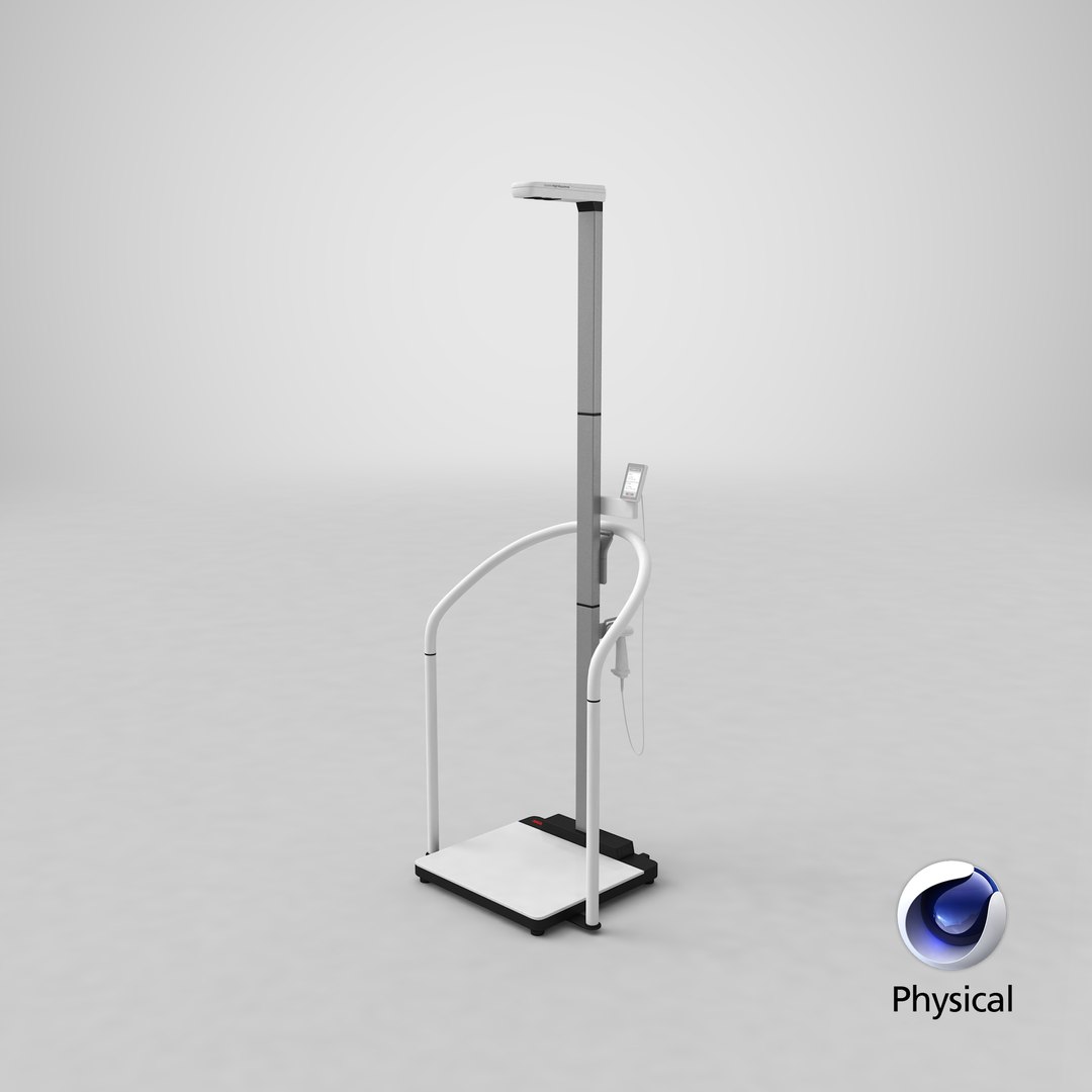 Seca 286 ultrasonic measuring 3D model - TurboSquid 1642550