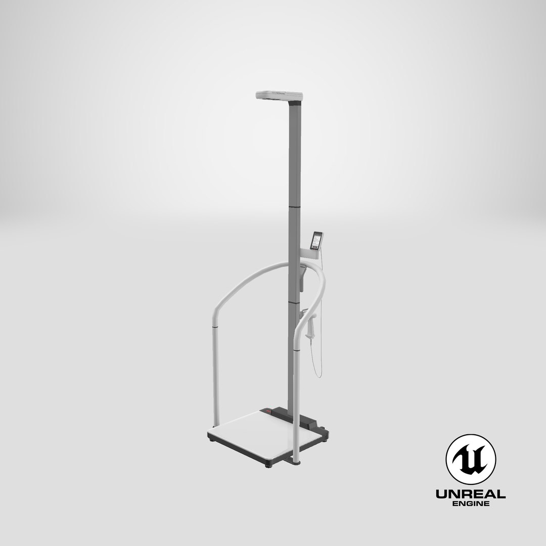 Seca 286 ultrasonic measuring 3D model - TurboSquid 1642550