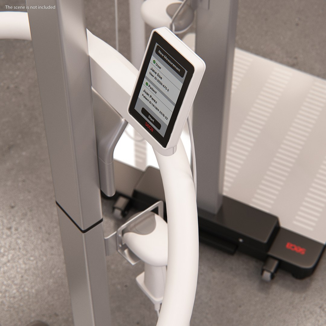 Seca 286 ultrasonic measuring 3D model - TurboSquid 1642550