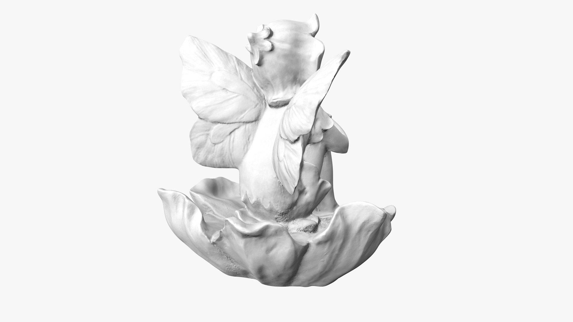 Fairy Statue 3D Model - TurboSquid 1440167