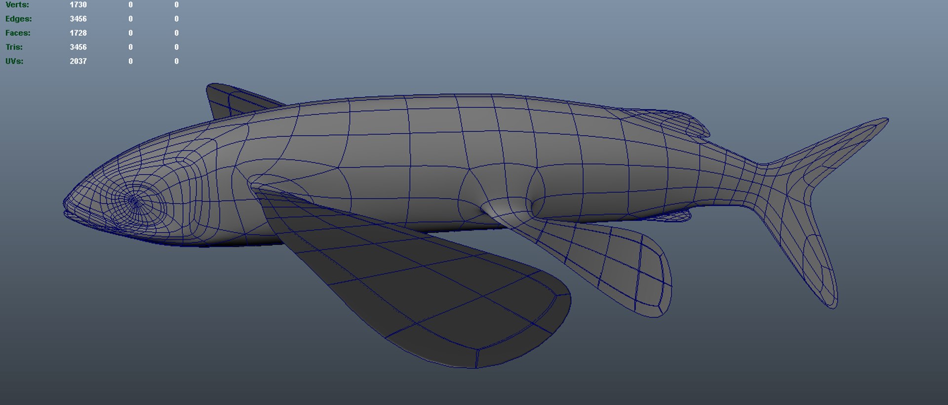 3D Mirrorwing Flyingfish - TurboSquid 1370641