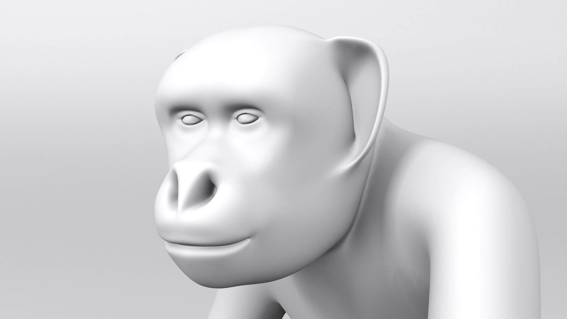 Monkey 3D Model - TurboSquid 1709304