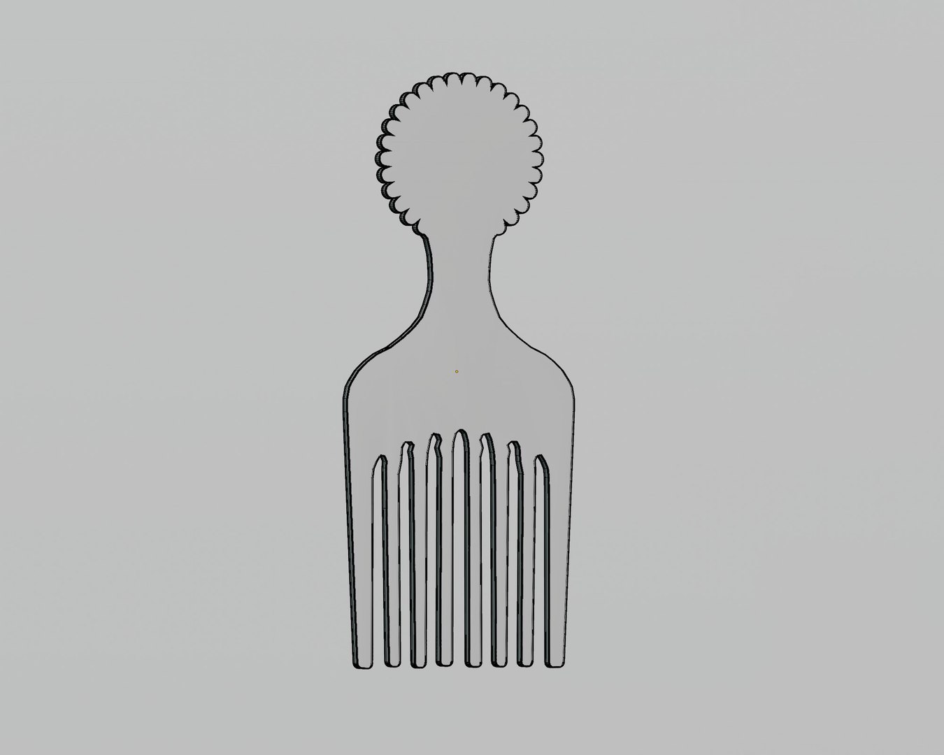 Comb Model - TurboSquid 2124982