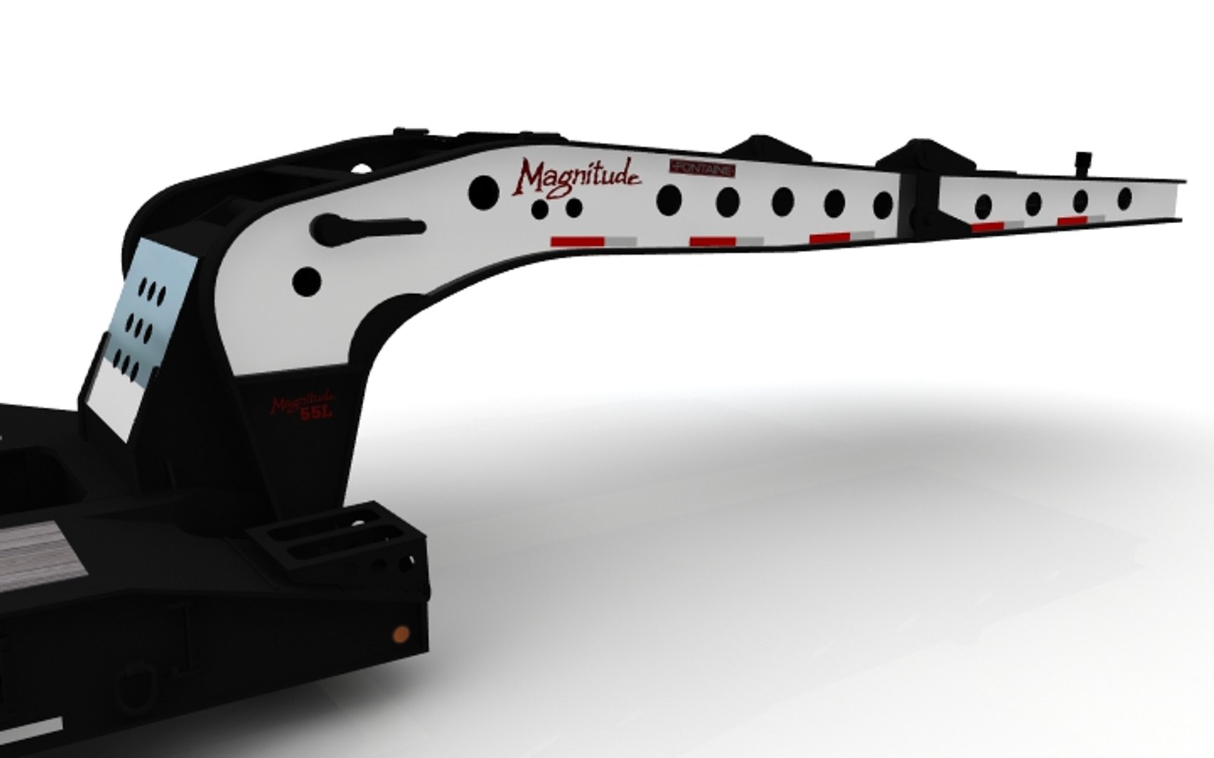3d Fontaine Magnitude Lowboy Set Model