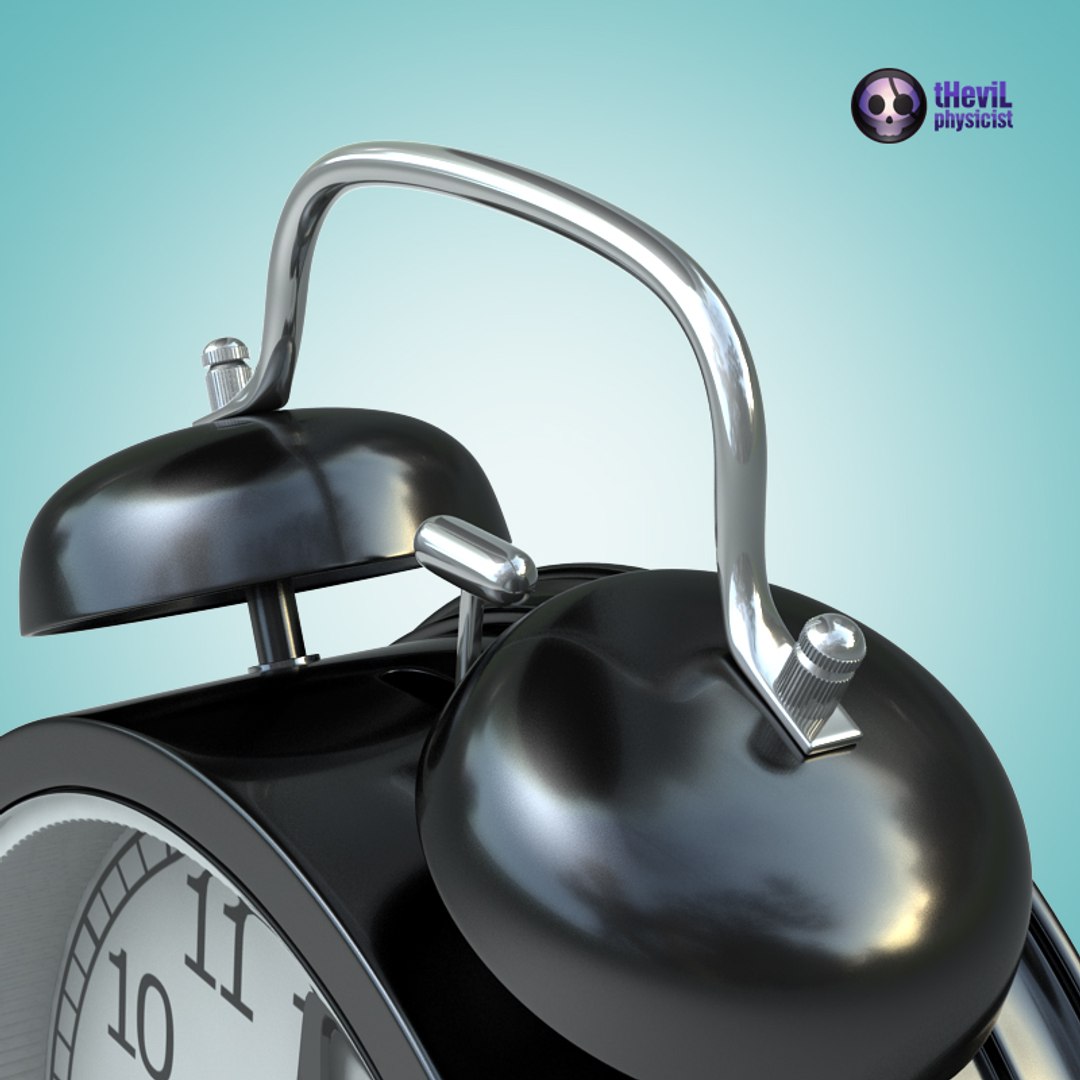 3d designed alarm clock