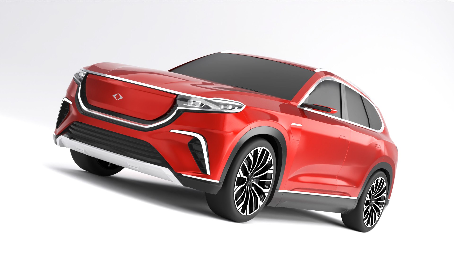 TOGG SUV 3D Car Model 3D Model - TurboSquid 2017165