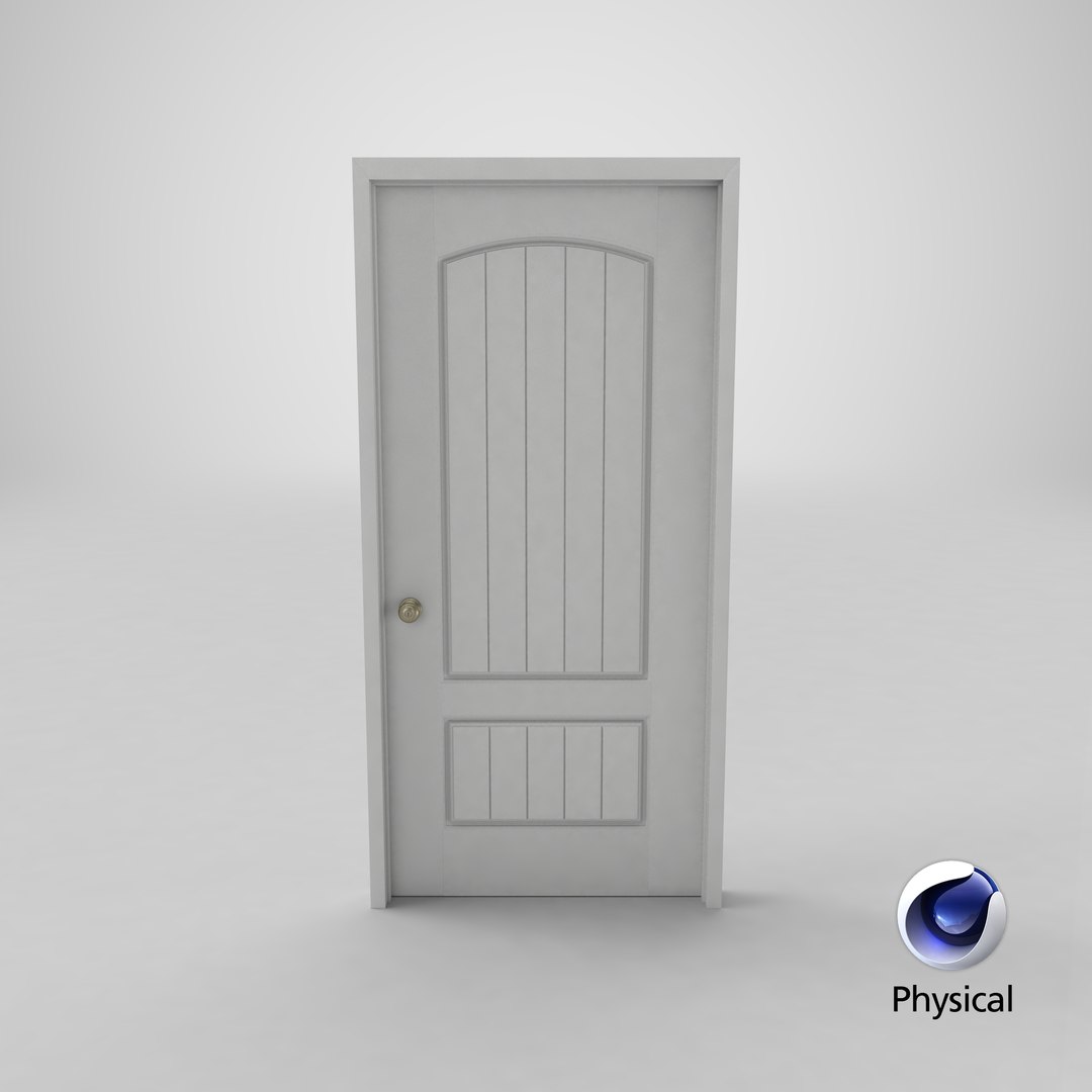 3D Exterior-doors---door-3-closed Model - TurboSquid 1246432