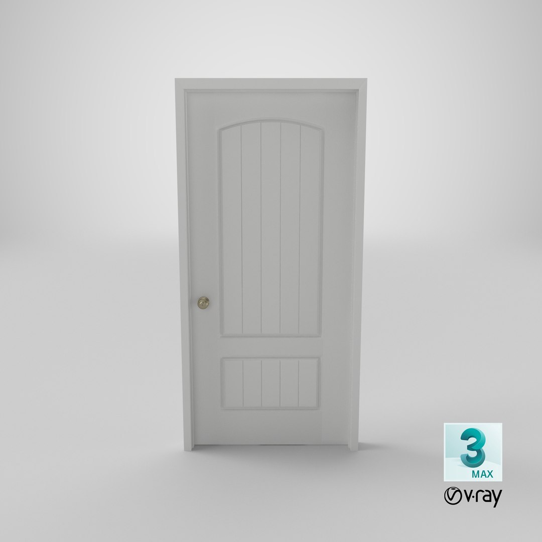 3D Exterior-doors---door-3-closed Model - TurboSquid 1246432
