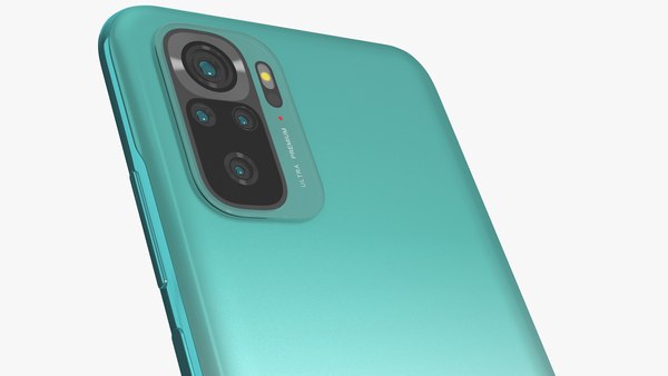 modelo 3d Xiaomi Redmi Note 10 Verde - TurboSquid 1715599