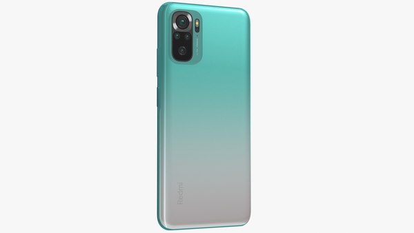 modelo 3d Xiaomi Redmi Note 10 Verde - TurboSquid 1715599