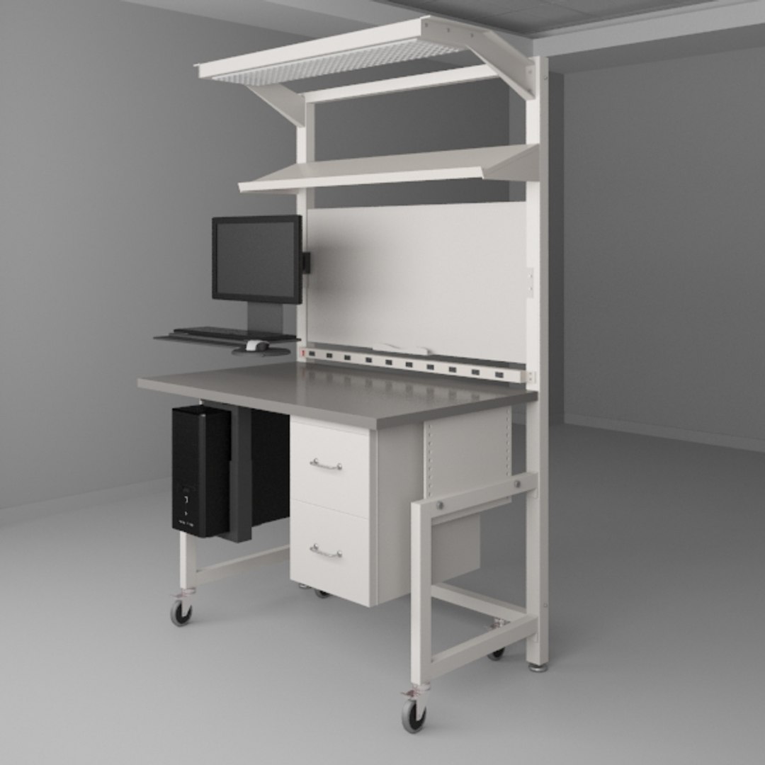 3d Height Adjustable Workbench