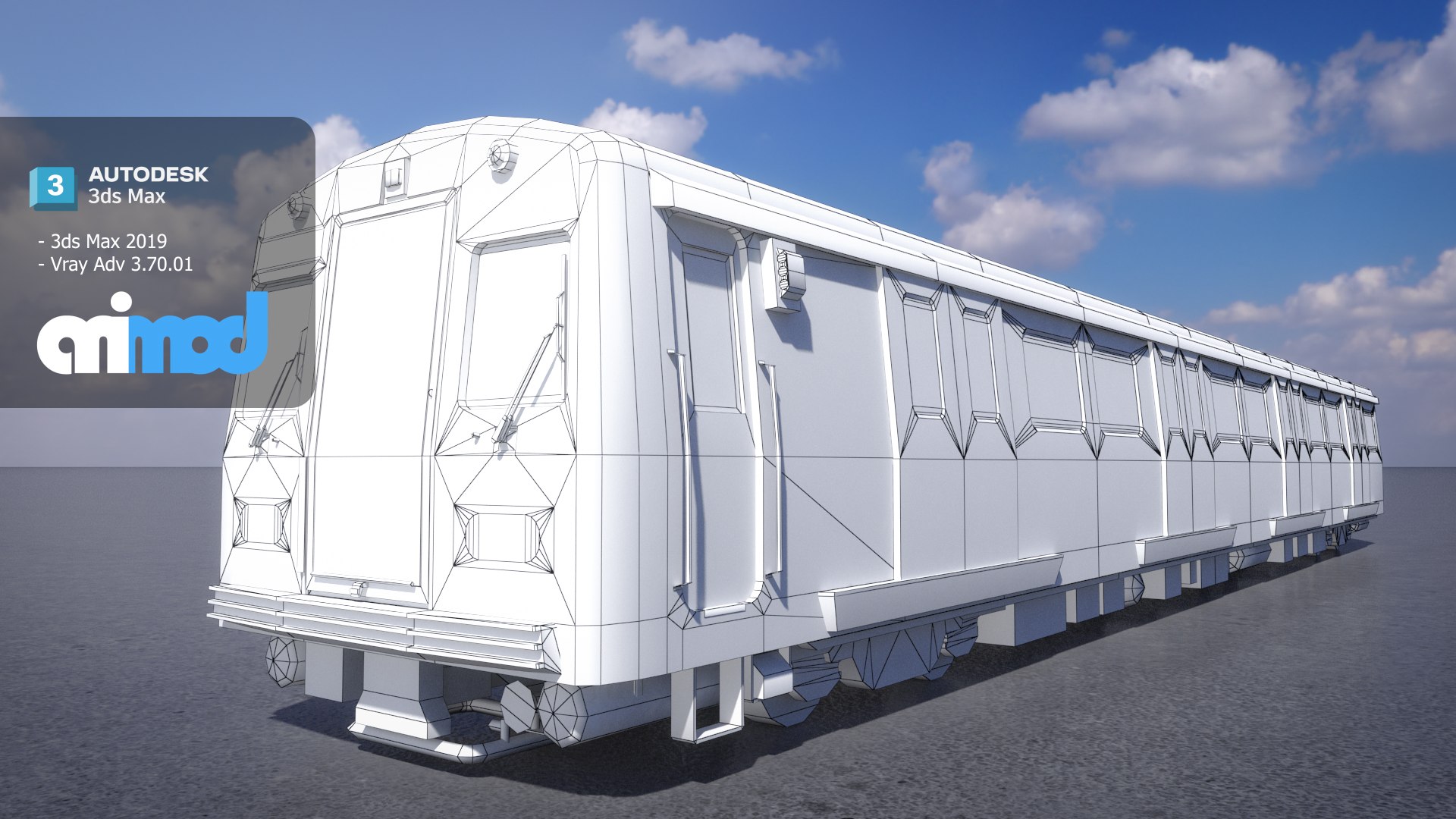 TW Mrt Locomotive 002 3D Model - TurboSquid 2291084