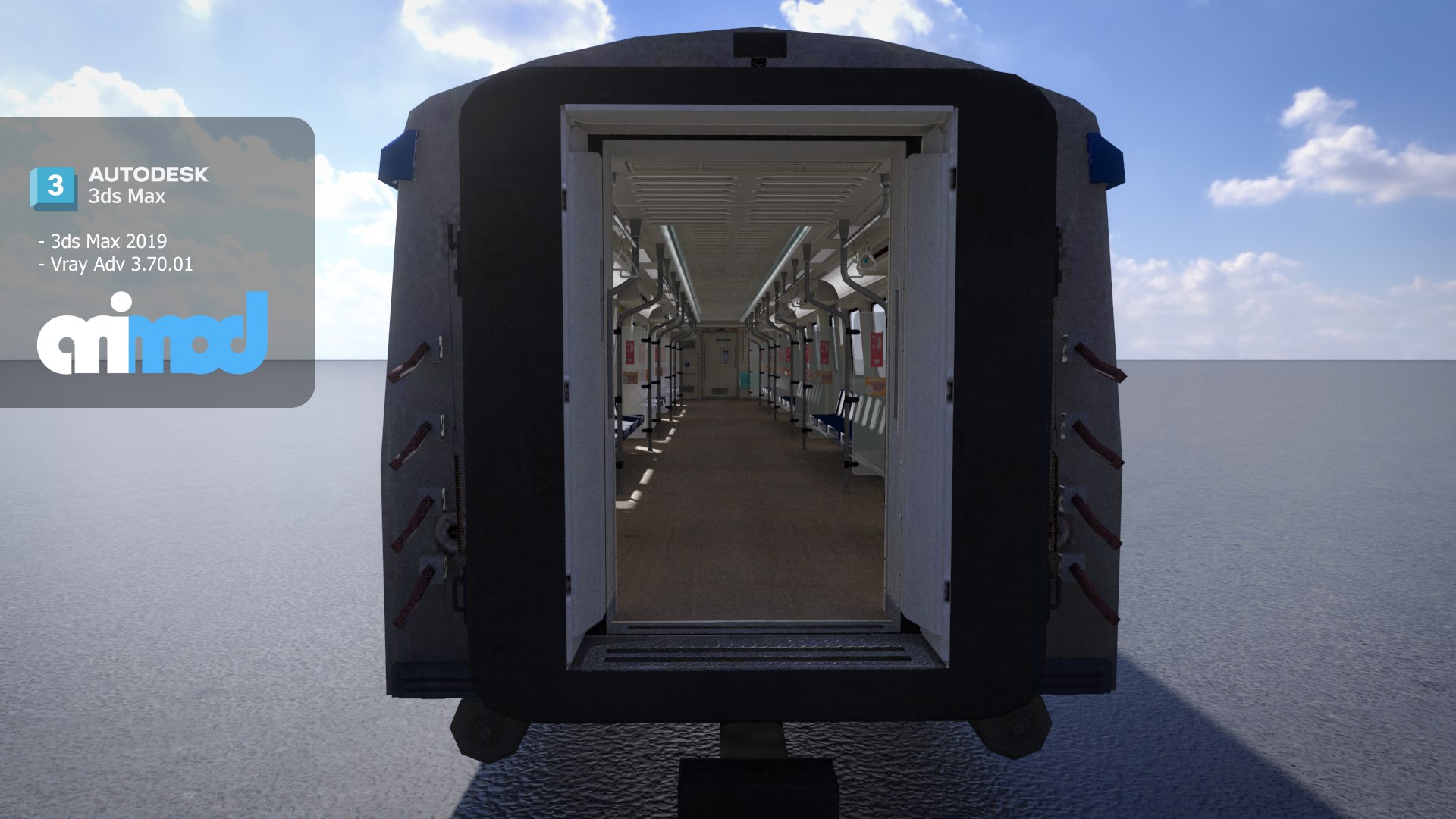 TW Mrt Locomotive 002 3D Model - TurboSquid 2291084