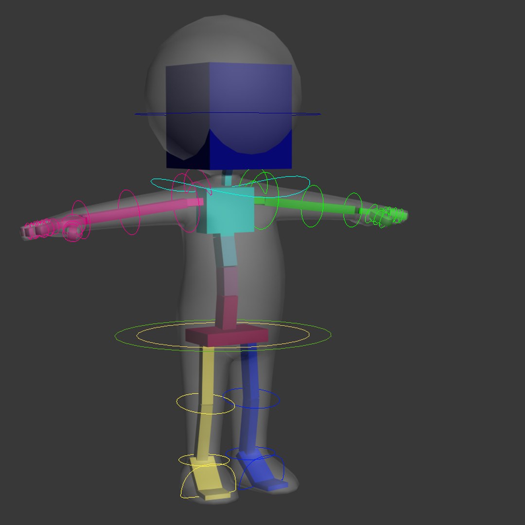 3D Dummy Medium Rigged CatRig Model - TurboSquid 2425915