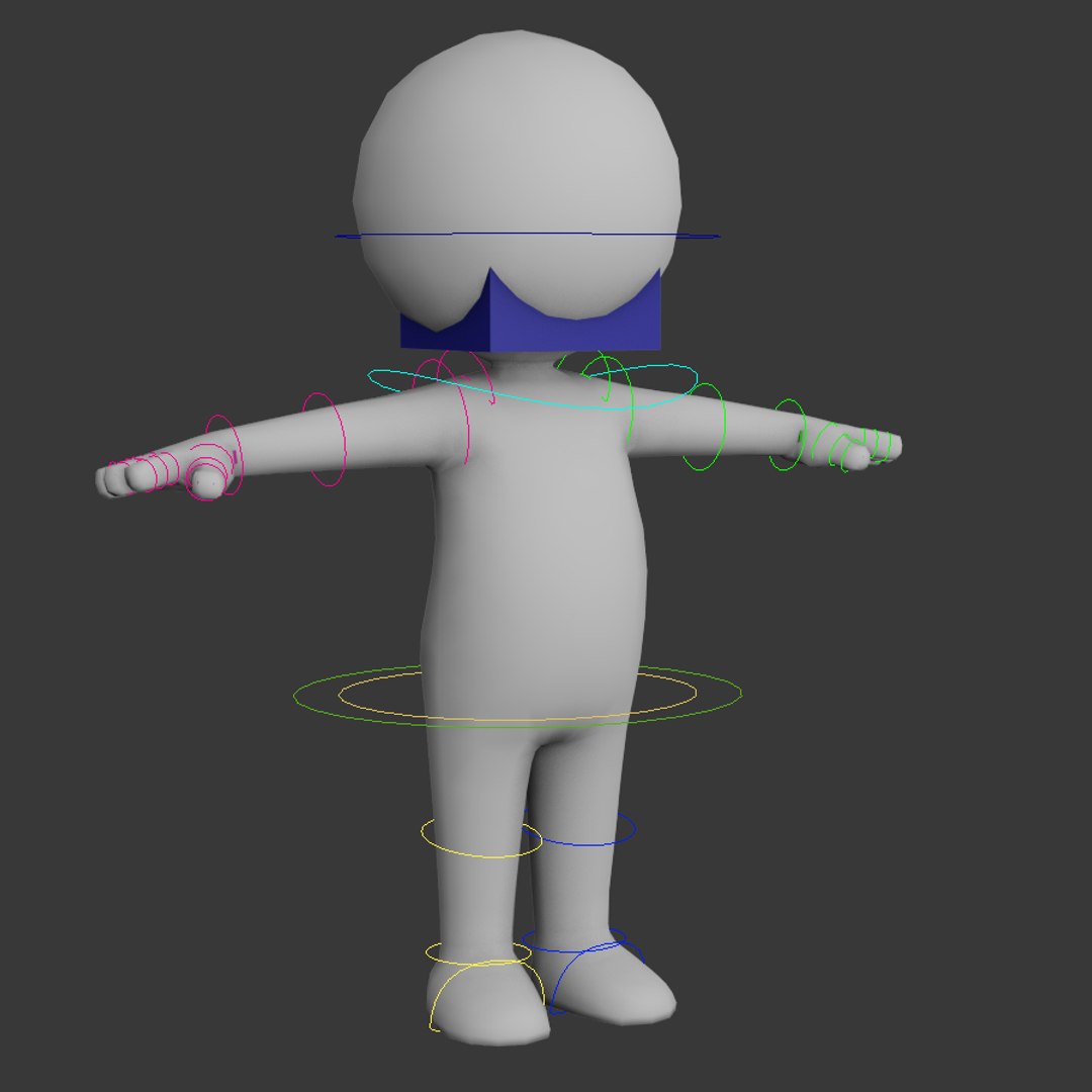 3D Dummy Medium Rigged CatRig Model - TurboSquid 2425915