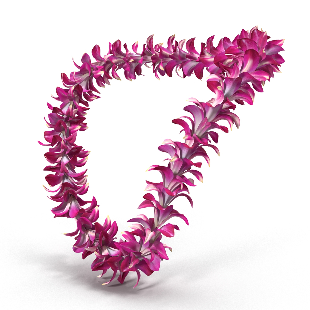 Hawaiian Lei 2 3d Model