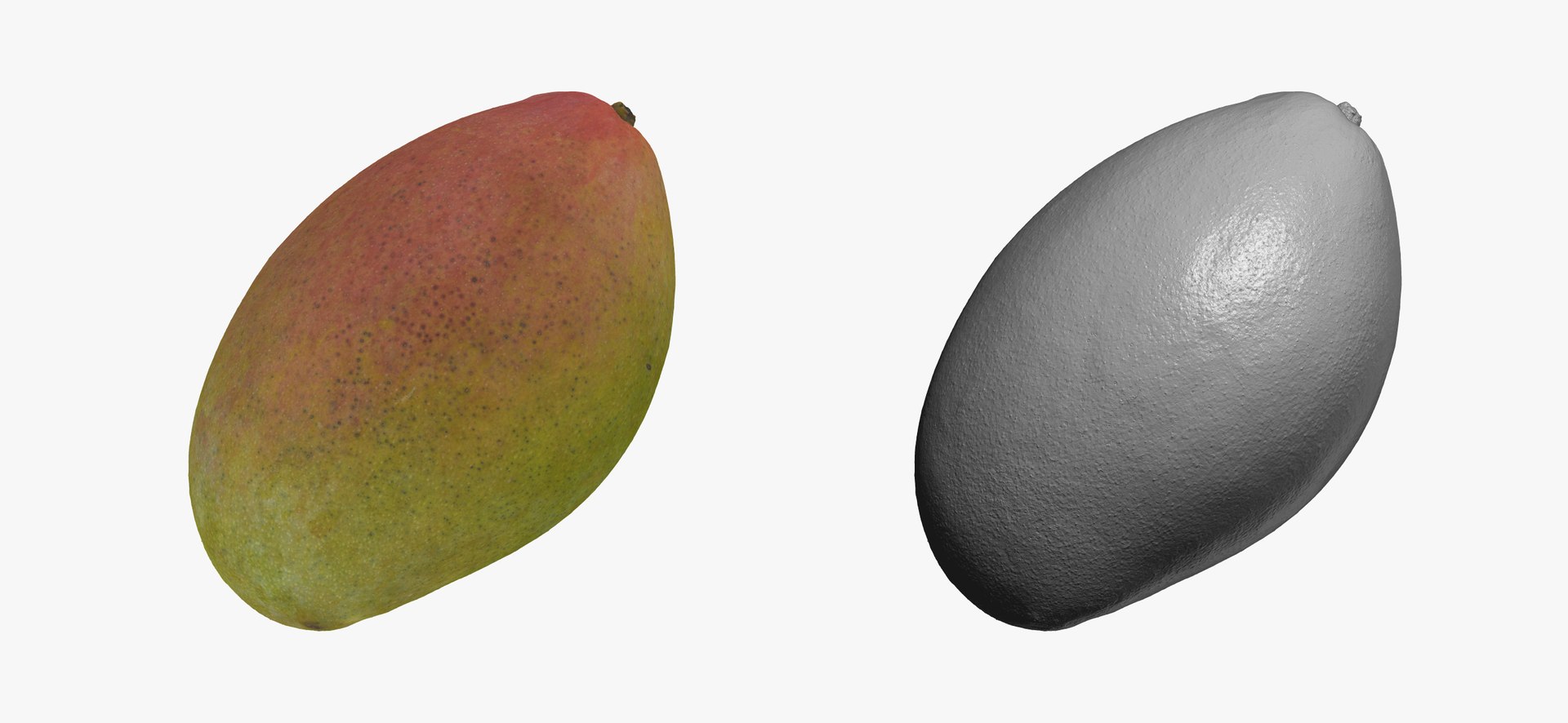 3D mango 05 raw scan model - TurboSquid 1657753