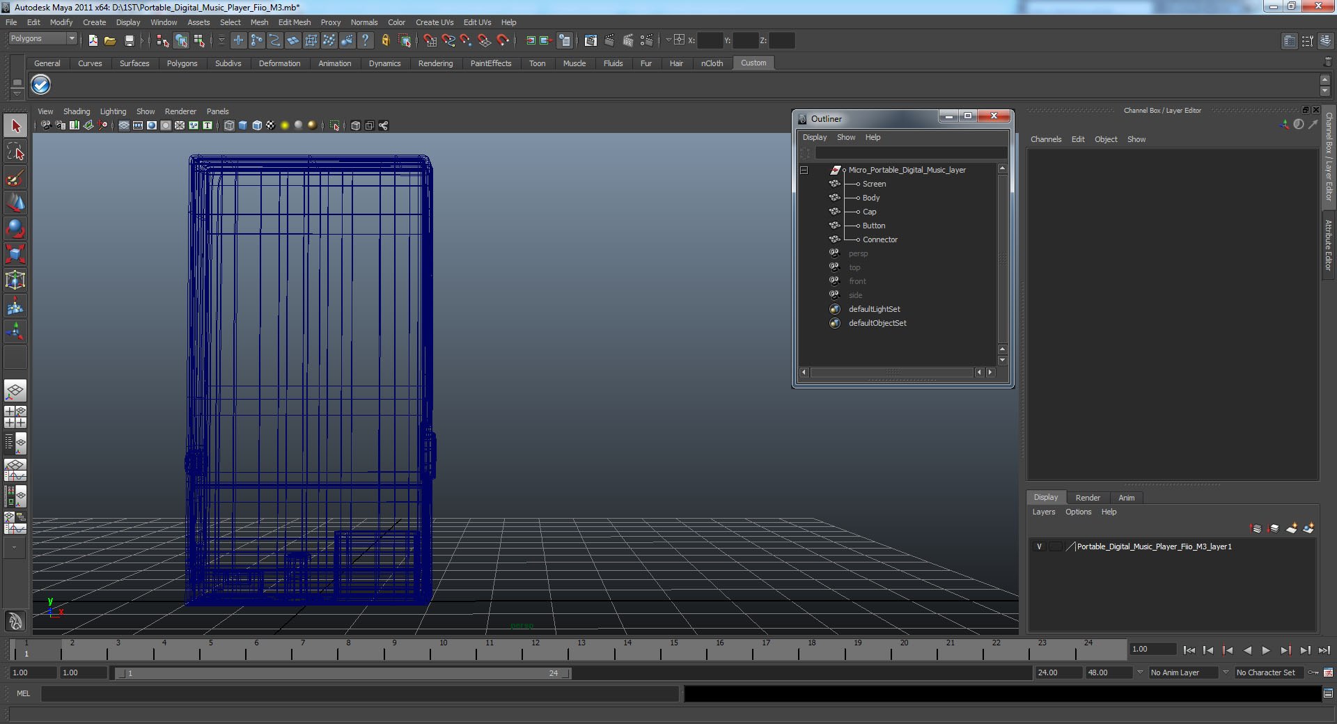 Portable Digital Music Player Model - TurboSquid 1178955