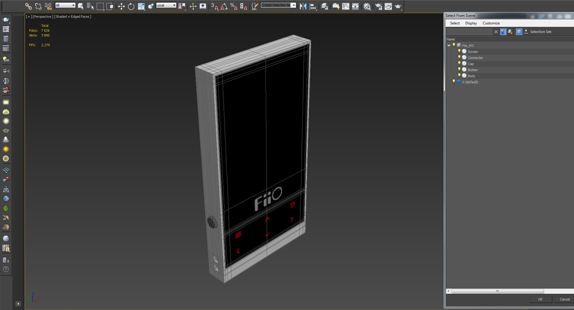 Portable Digital Music Player Model - TurboSquid 1178955