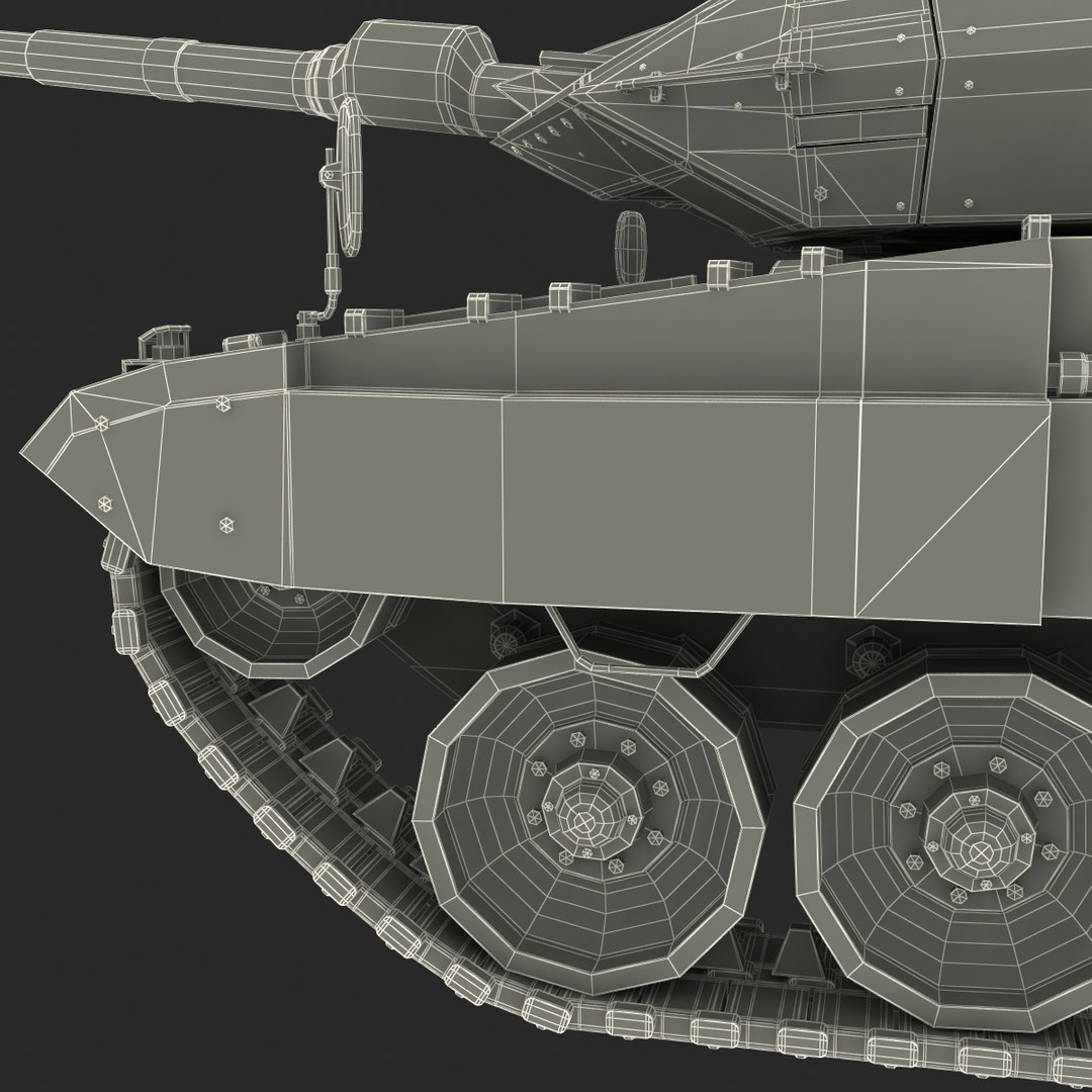 Leopard 2 Revolution 2a4 3d 3ds