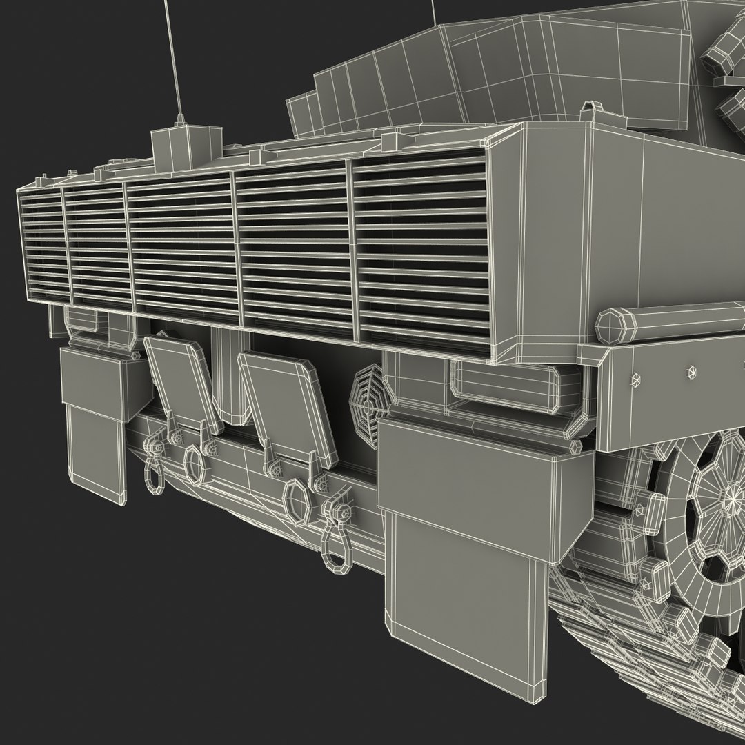 Leopard 2 Revolution 2a4 3d 3ds