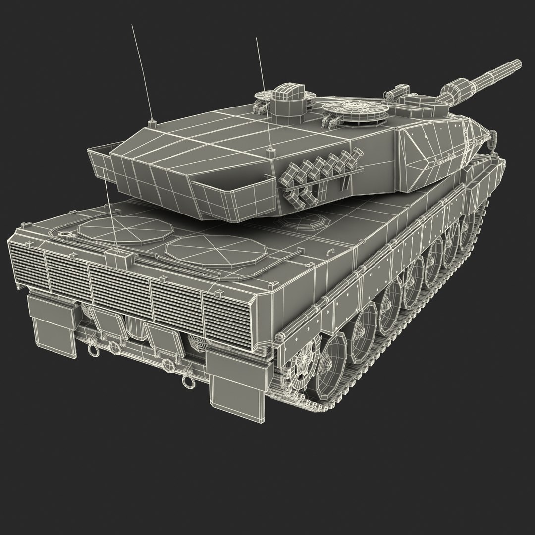 Leopard 2 Revolution 2a4 3d 3ds