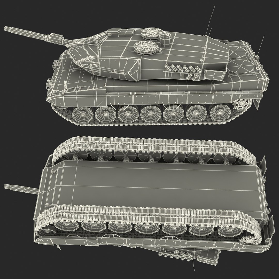 Leopard 2 Revolution 2a4 3d 3ds