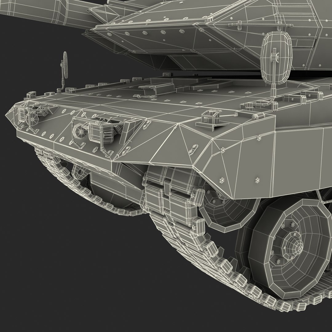 Leopard 2 Revolution 2a4 3d 3ds