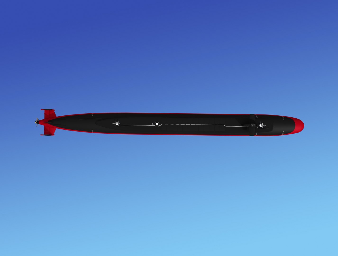 3d Ssgn Missile Ohio Class Model