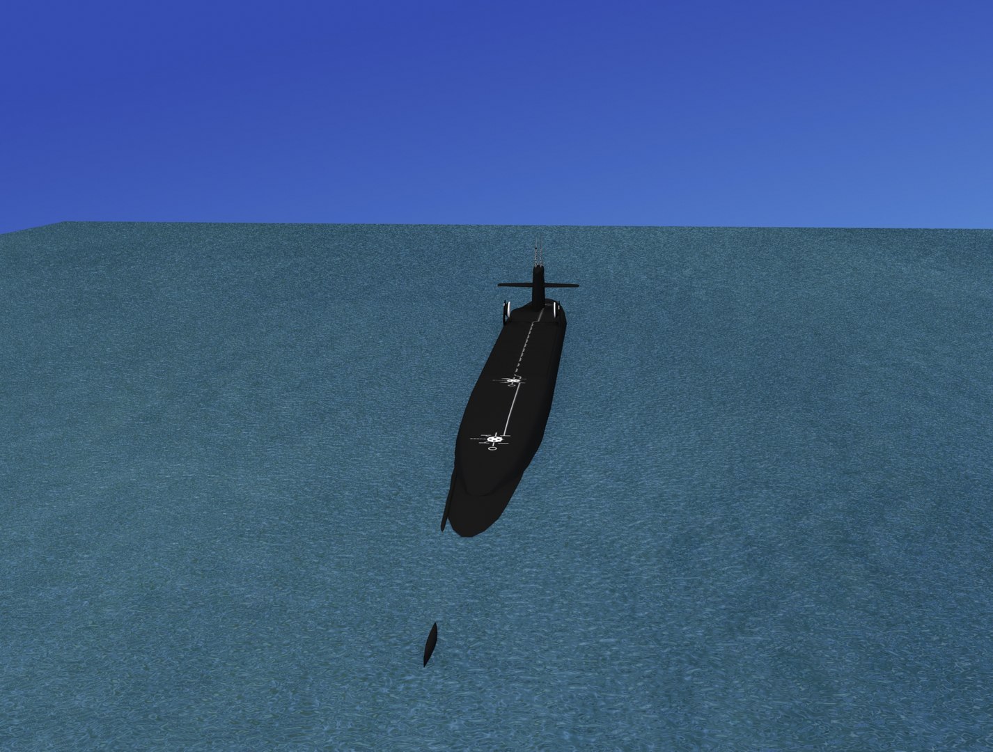 3d Ssgn Missile Ohio Class Model