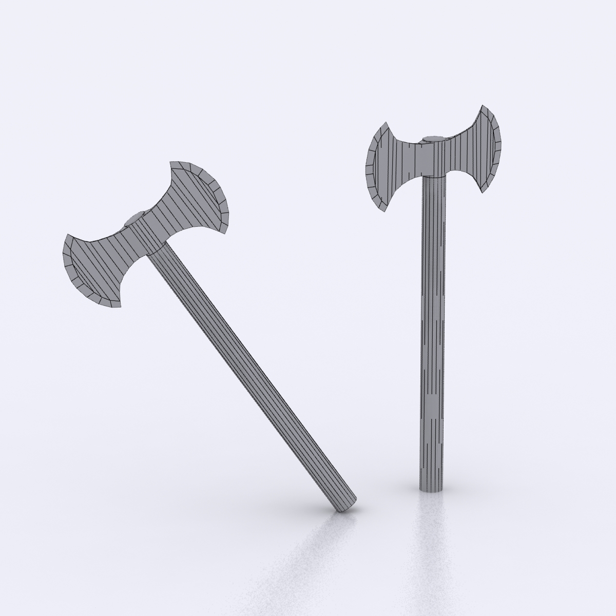 free axe weapon 3d model