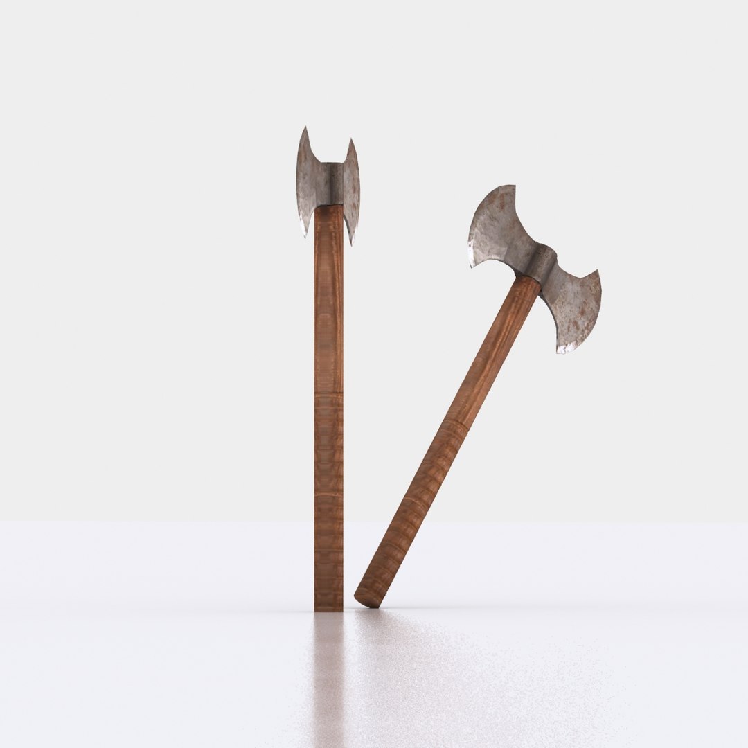 free axe weapon 3d model