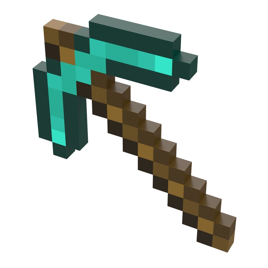 Max Minecraft Pickaxe Diamond