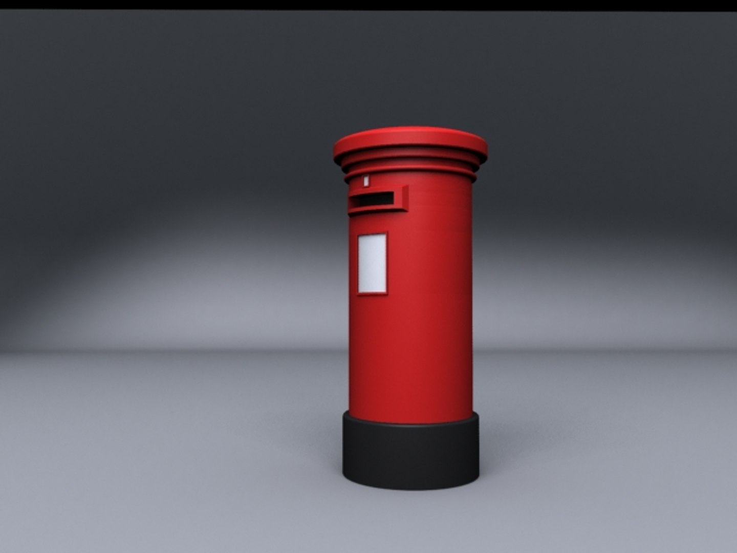 3d Post Box Model