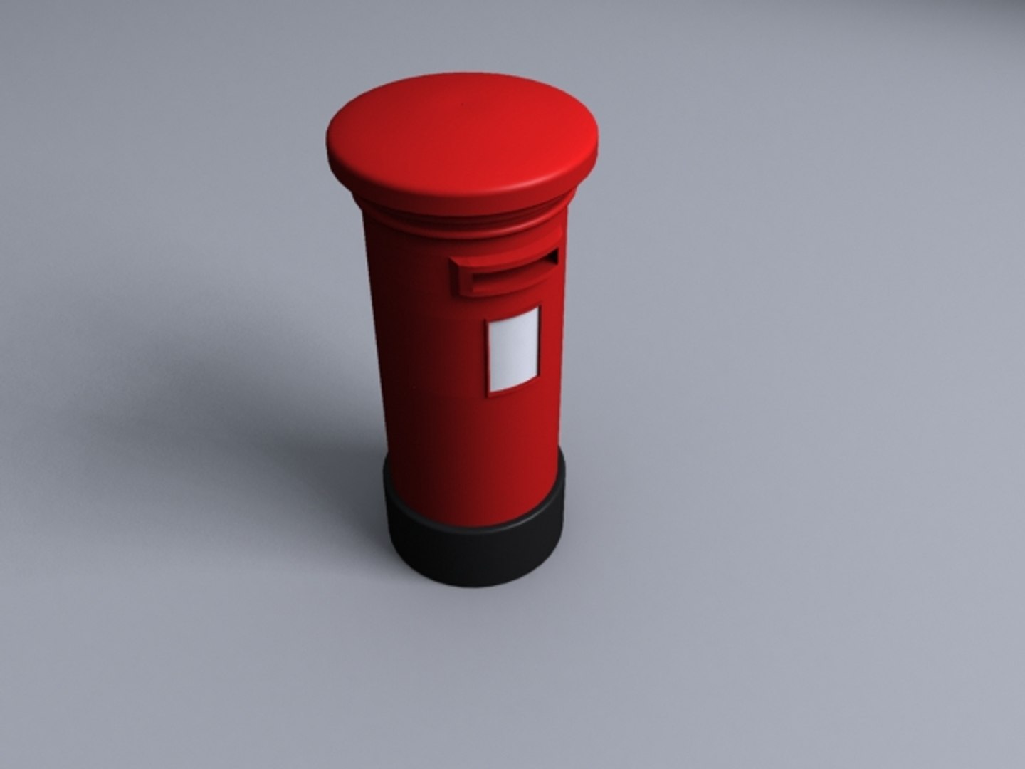 3d Post Box Model