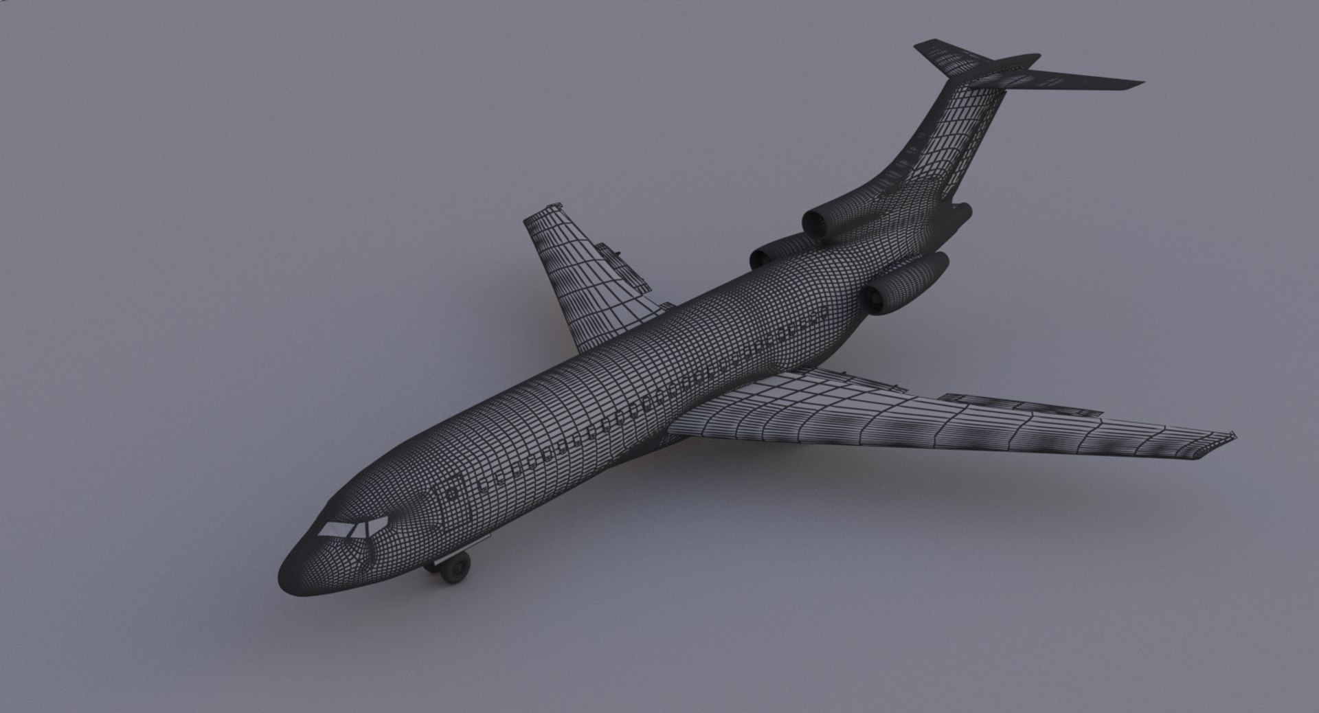 3D Boeing 727 - TurboSquid 1278772