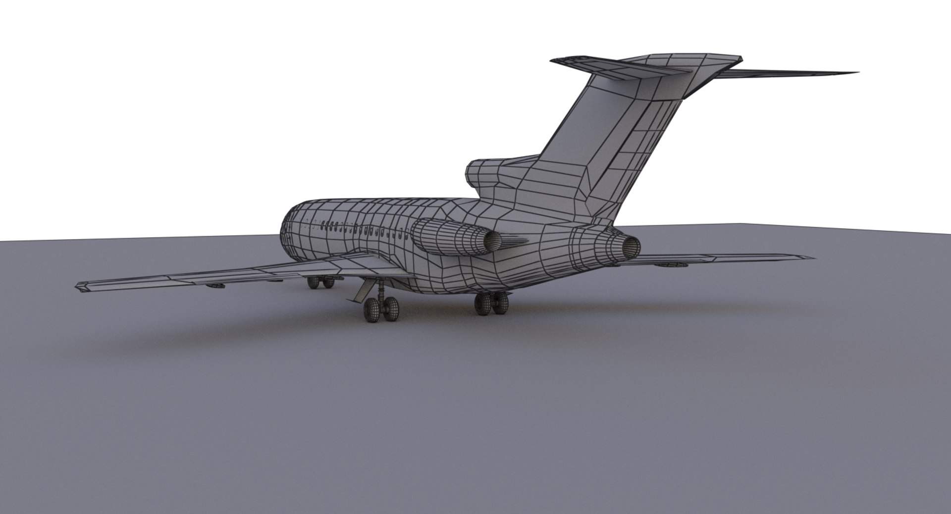 3D Boeing 727 - TurboSquid 1278772