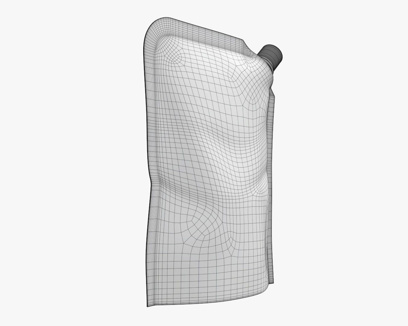 Pouch spout bag 3D model - TurboSquid 1426174