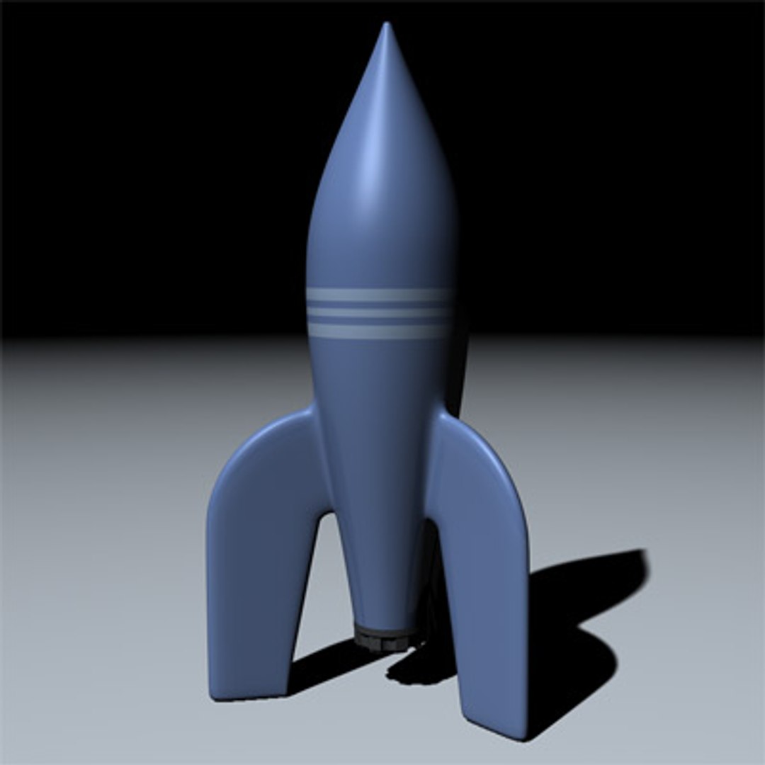 3d Model Space Rocket