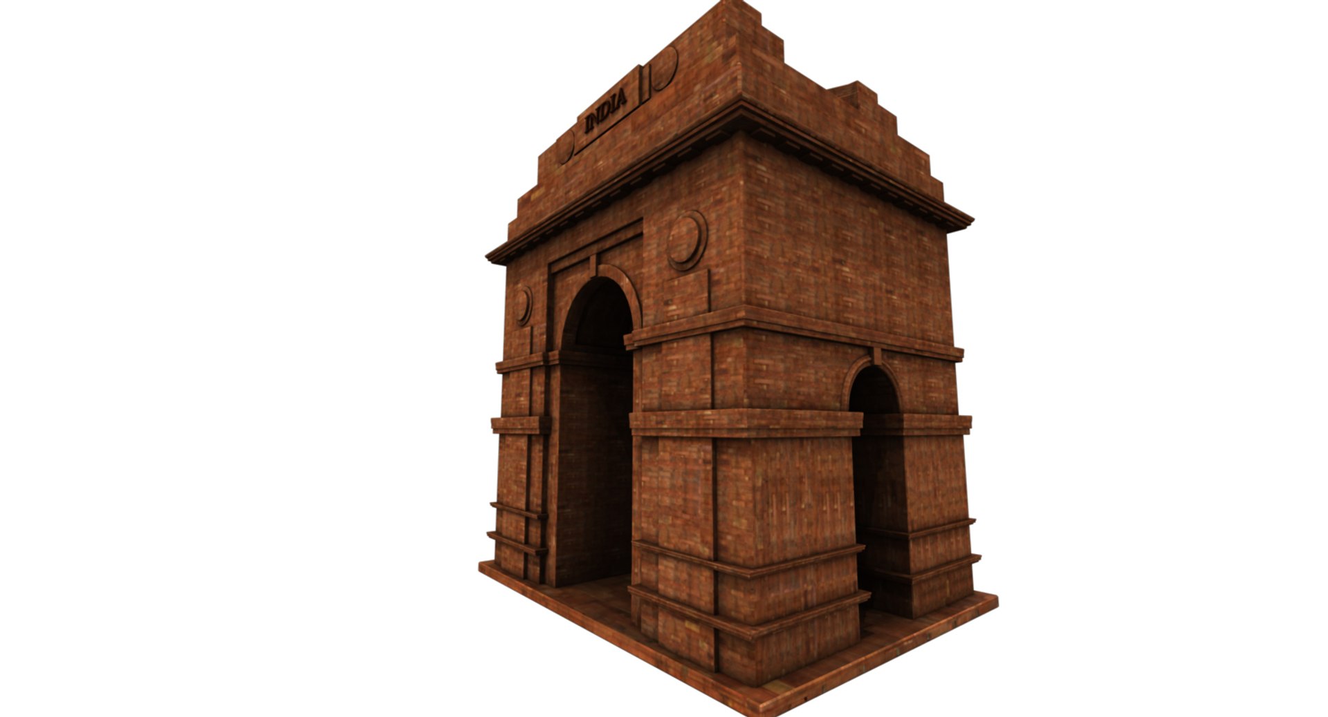 3D india gate - TurboSquid 1496639