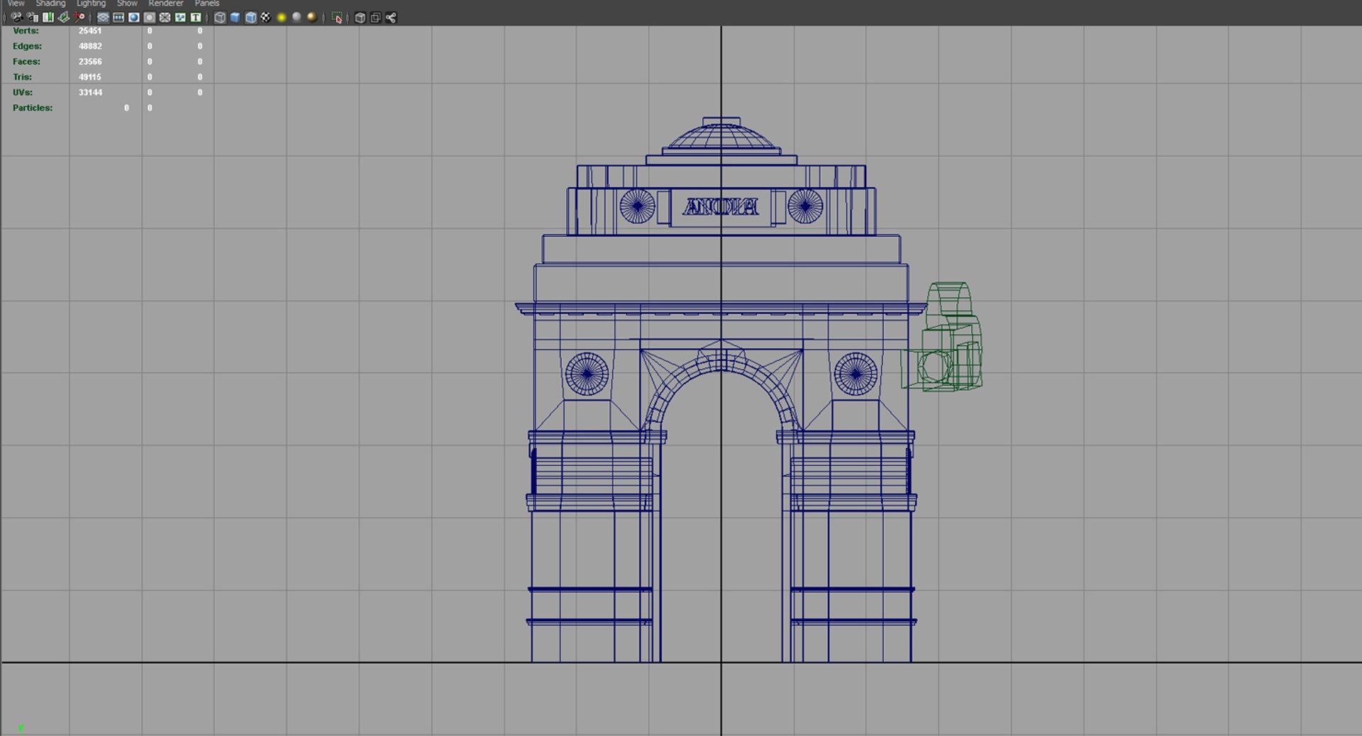 3D india gate - TurboSquid 1496639