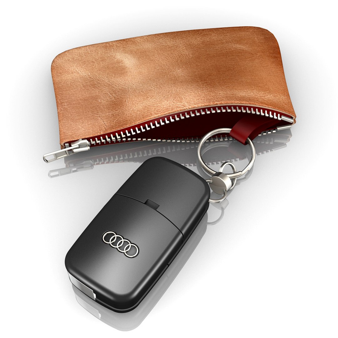 3ds Modeled Audi Car Key