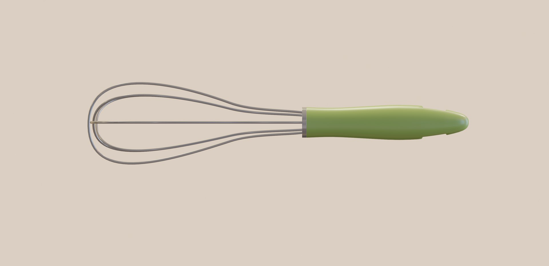 Green Whisk 3D Model - TurboSquid 1482228